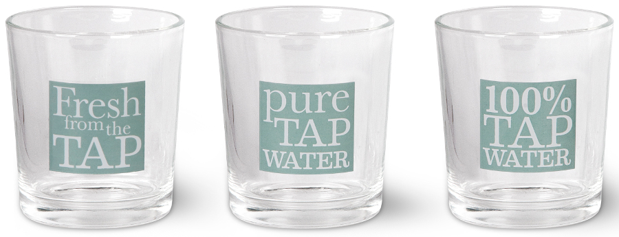 Tap Water Glasses – Set Of 3 – Flashpoint