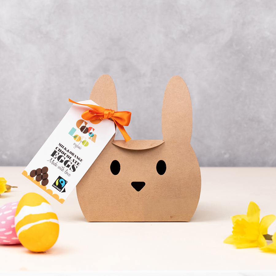 Cocoa Loco Milk Chocolate & Orange Mini Eggs - 140g - Cocoa Loco