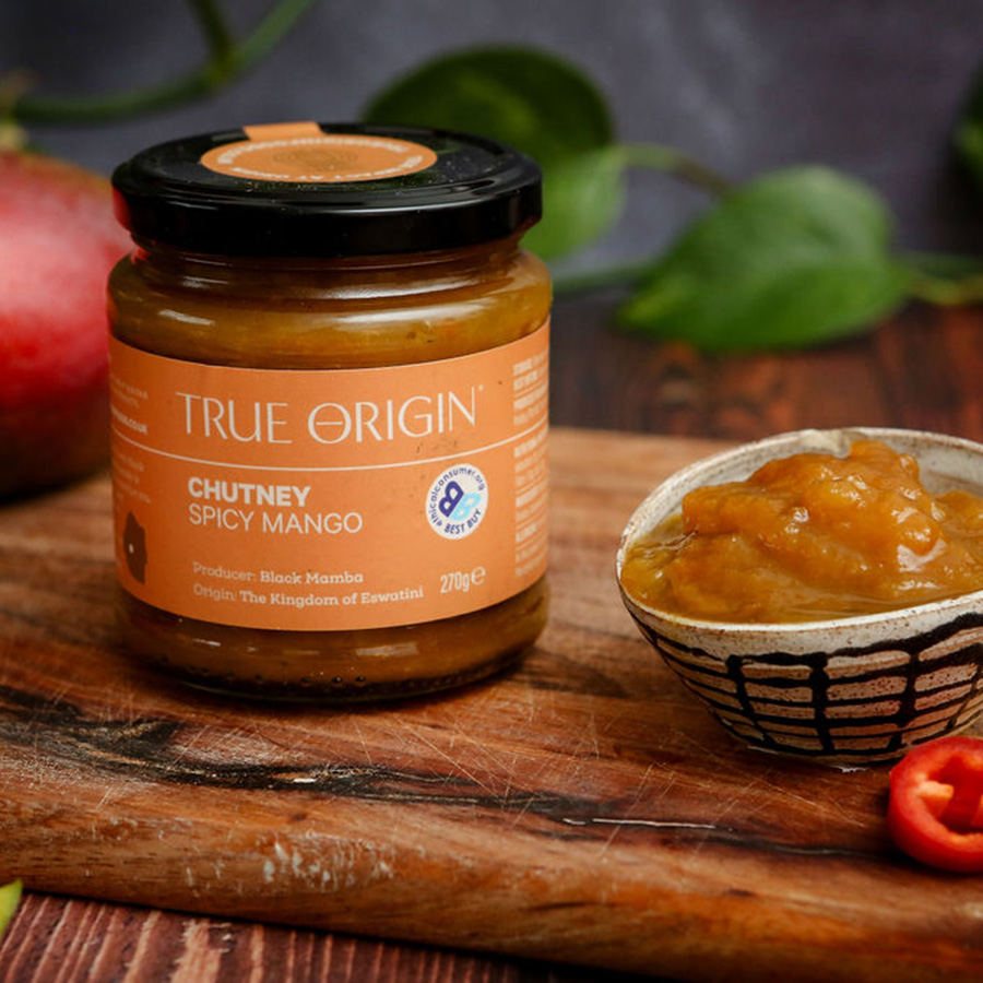 Black Mamba Spicy Mango Chutney - 270g - True Origin