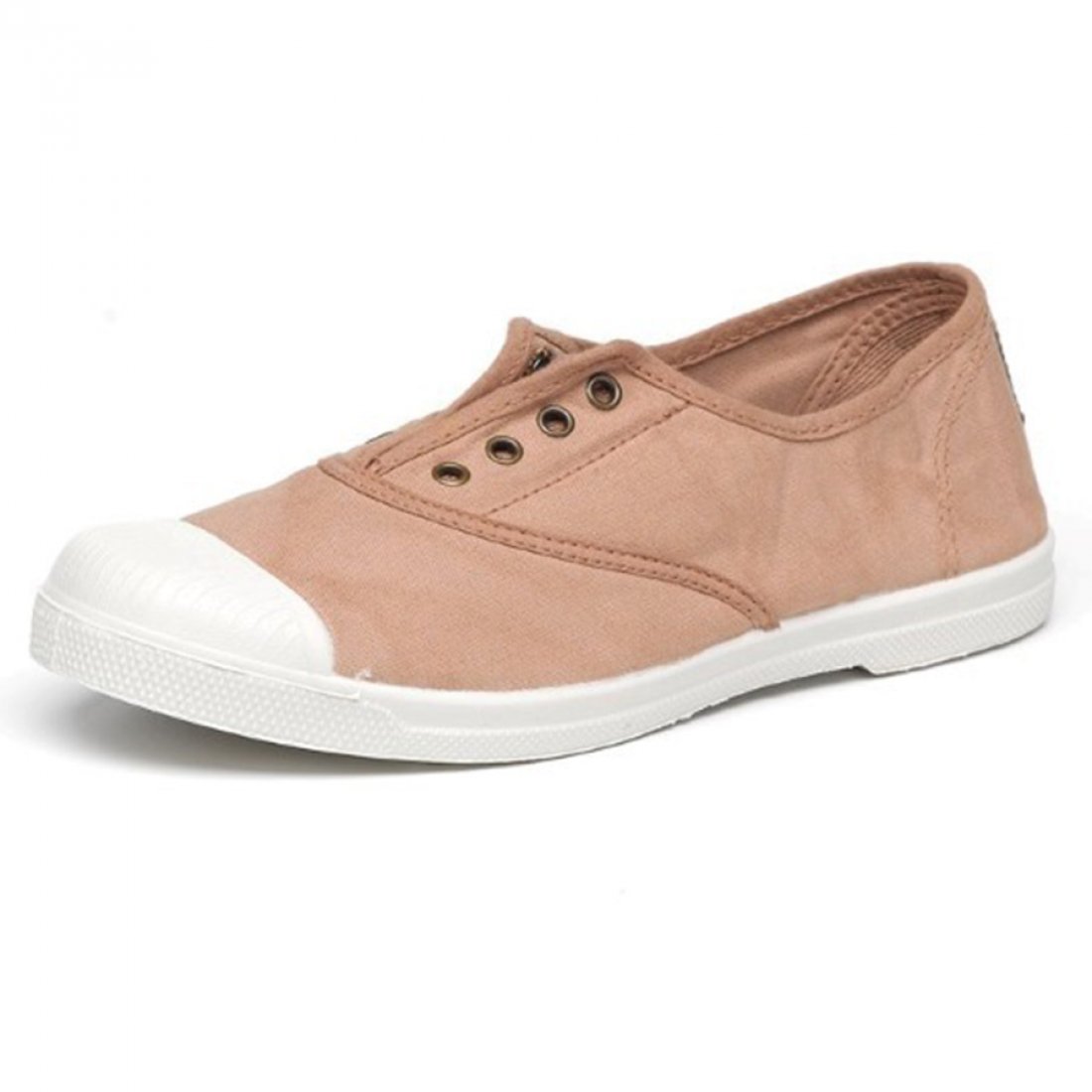 Natural World Organic Cotton Canvas Sneakers - Trufa - Natural World
