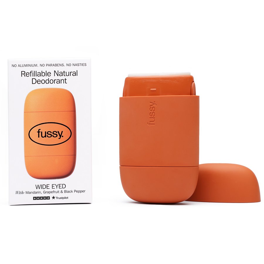Fussy Refillable Natural Deodorant - Wide Eyed - 40g - Fussy