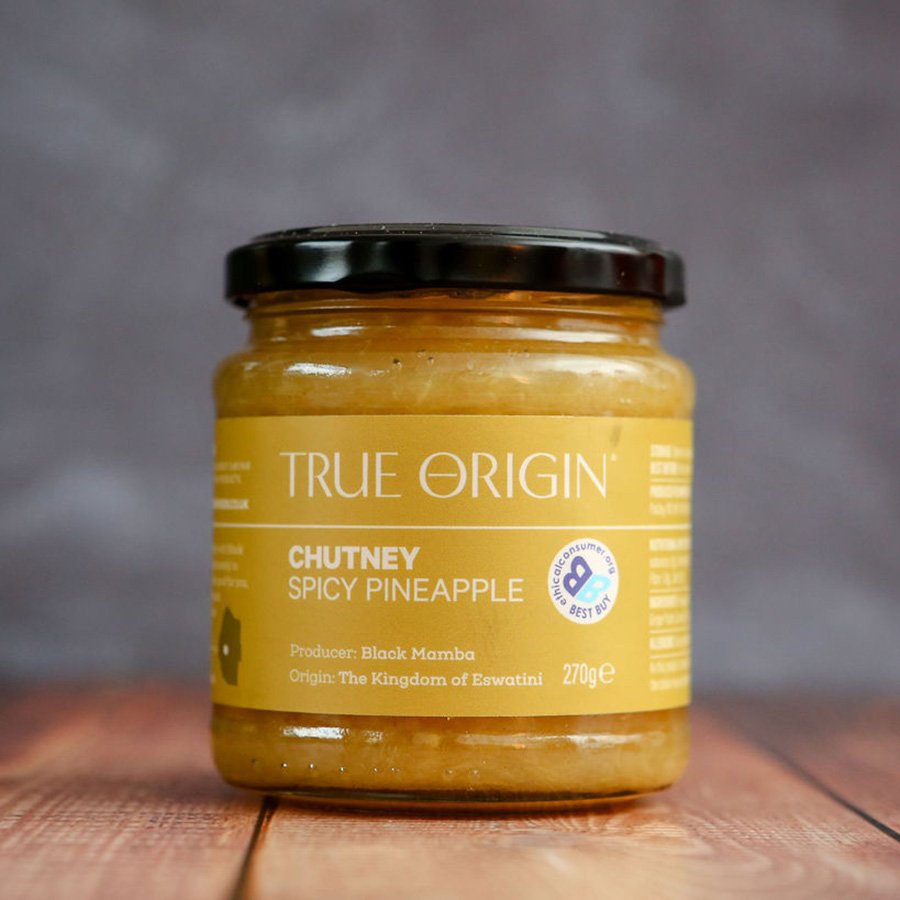 Black Mamba Spicy Pineapple Chutney - 270g - True Origin